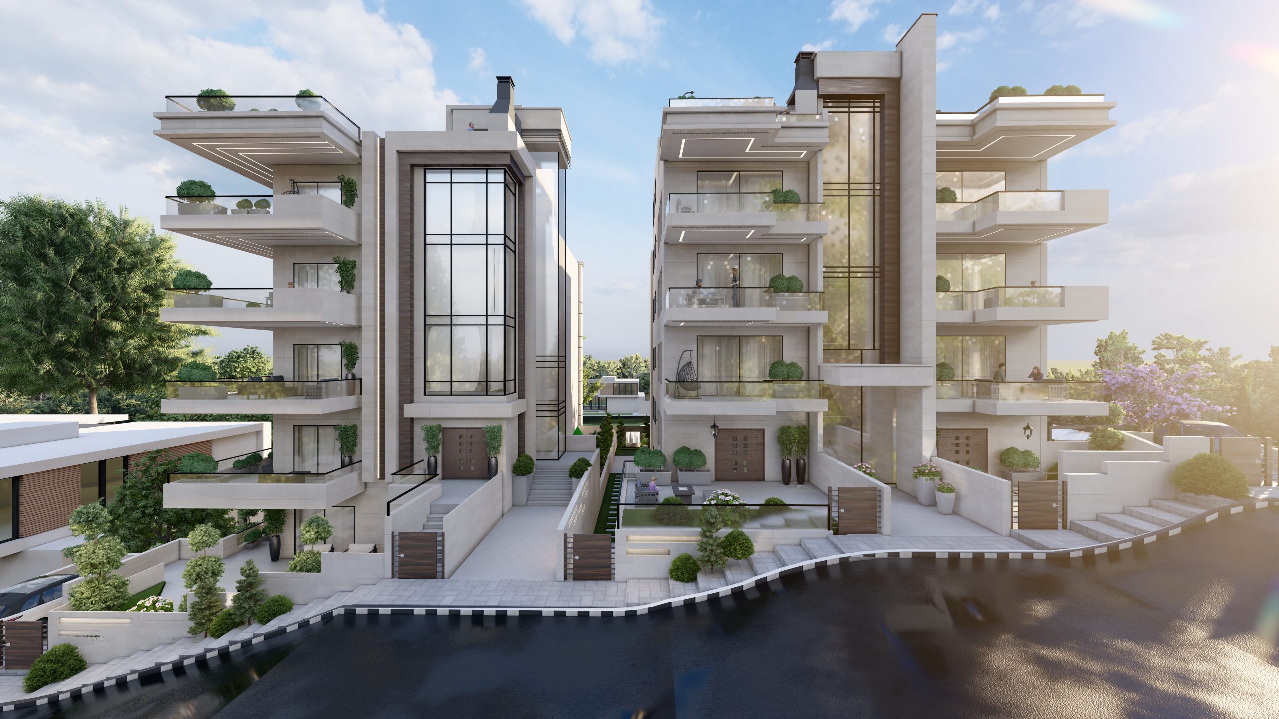 Deir Ghbar Apartments - Abraj Property