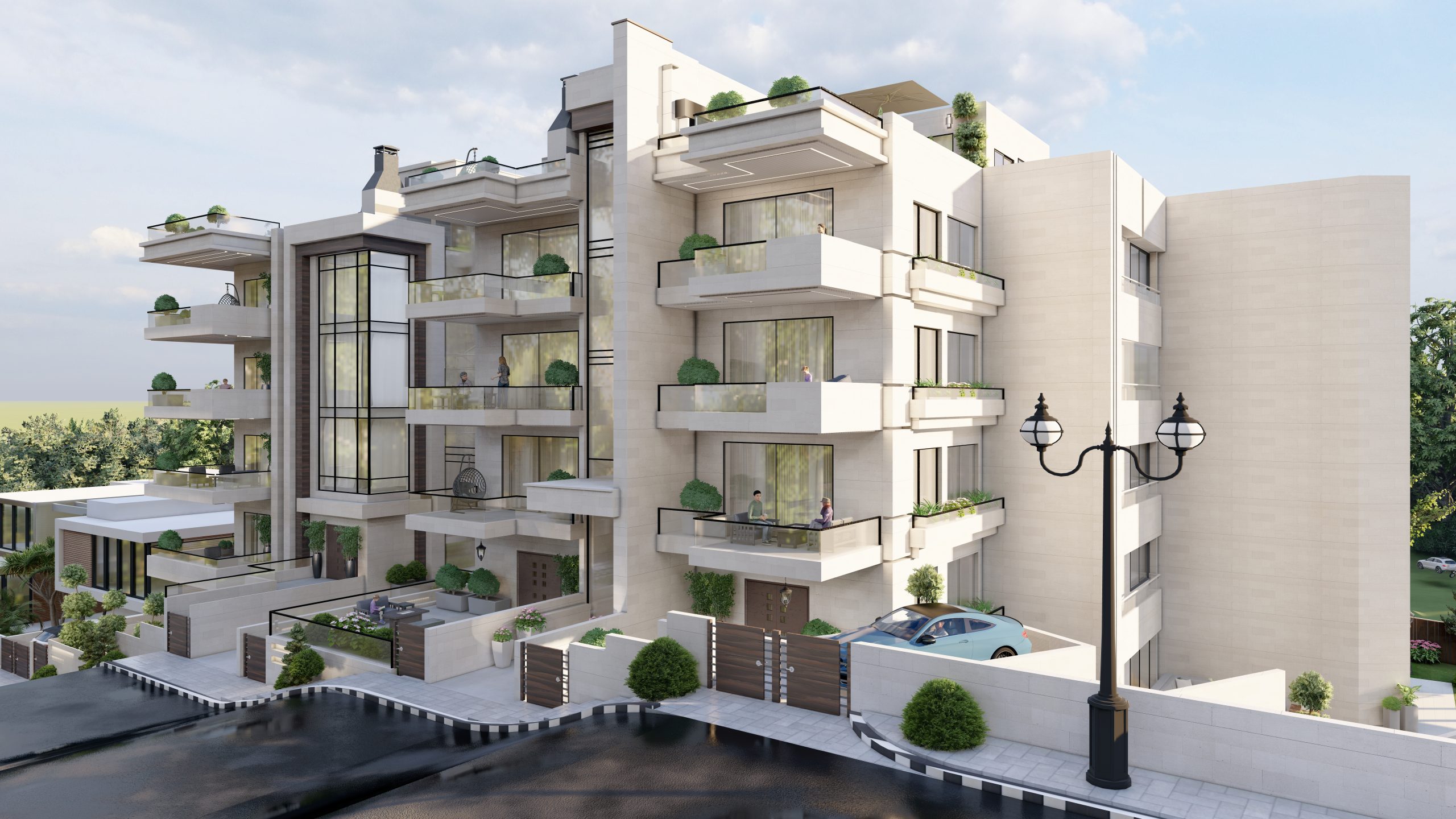 Deir Ghbar Apartments - Abraj Property