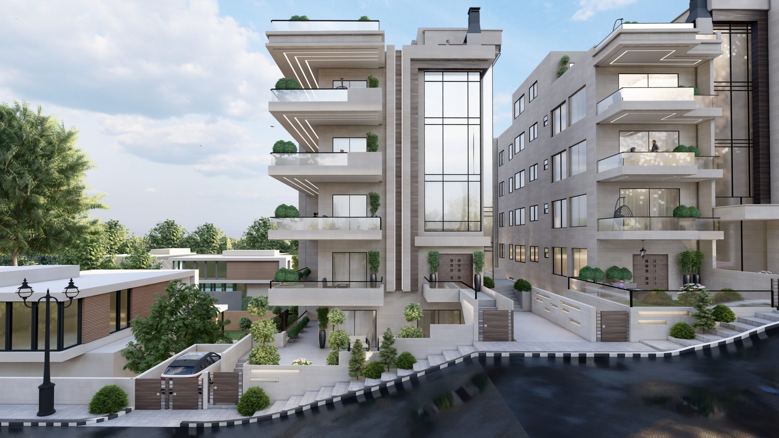 Deir Ghbar Apartments - Abraj Property
